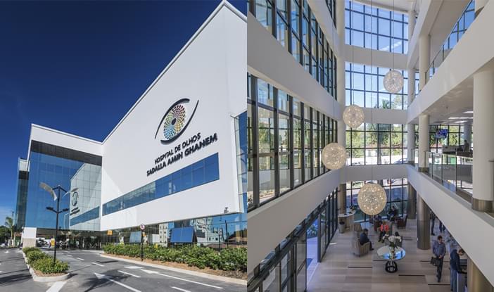 Hospital de Olhos Sadalla Amin Ghanem | Metro Quadrado