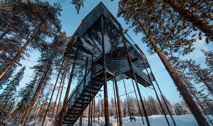 The 7th Room - Tree Hotel | Snøhetta
